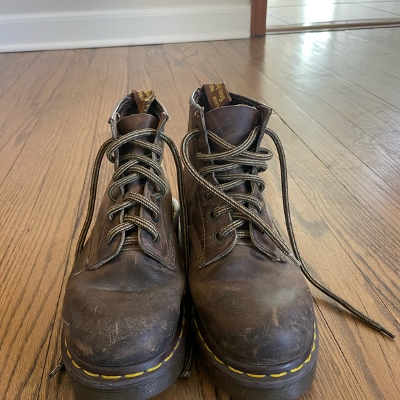 Dr. Martens | Shoes | Doc Marten Vintage Brown Platform Boots Airwalk ...